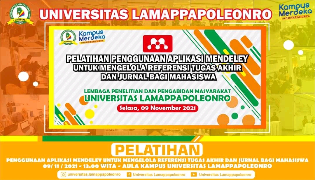 Website LPPM – Universitas Lamappapoleonro